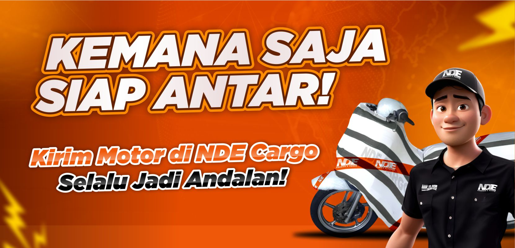 Jasa Pengiriman Motor Terpercaya, Kirim Aman & Murah 24/7